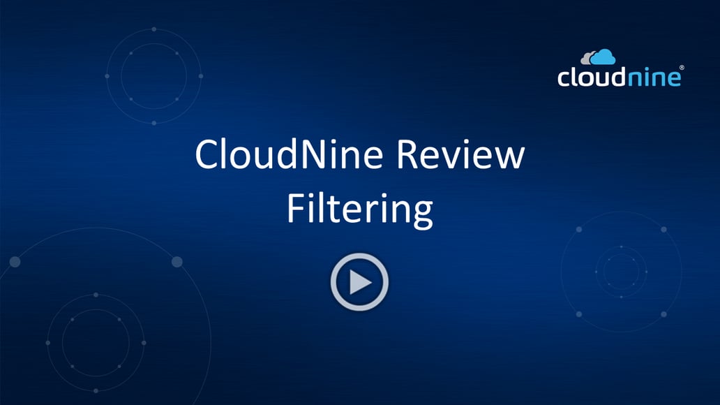 CloudNine Review Video Library