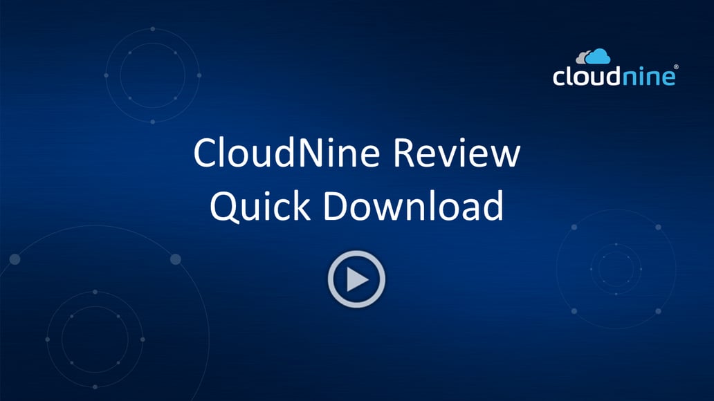 CloudNine Review Video Library