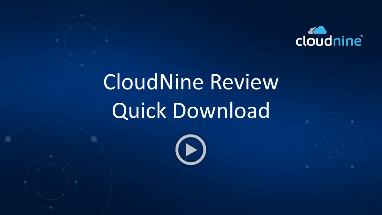 CloudNine Review Video Library