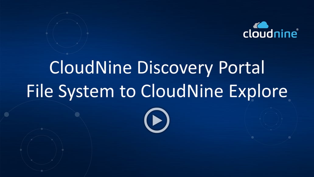 CloudNine Discovery Portal Video Library
