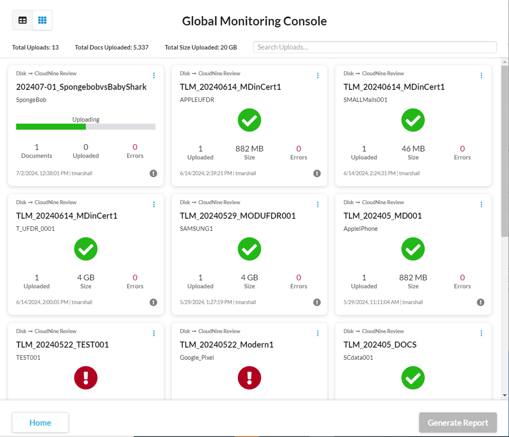 CloudNine Discovery Portal - CloudNine Review: Can I load and process a ...