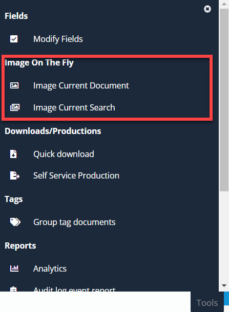 CloudNine Review: How do I Image Documents in CloudNine Review?