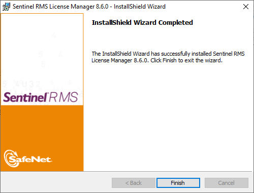Installing the Sentinel RMS License Manager